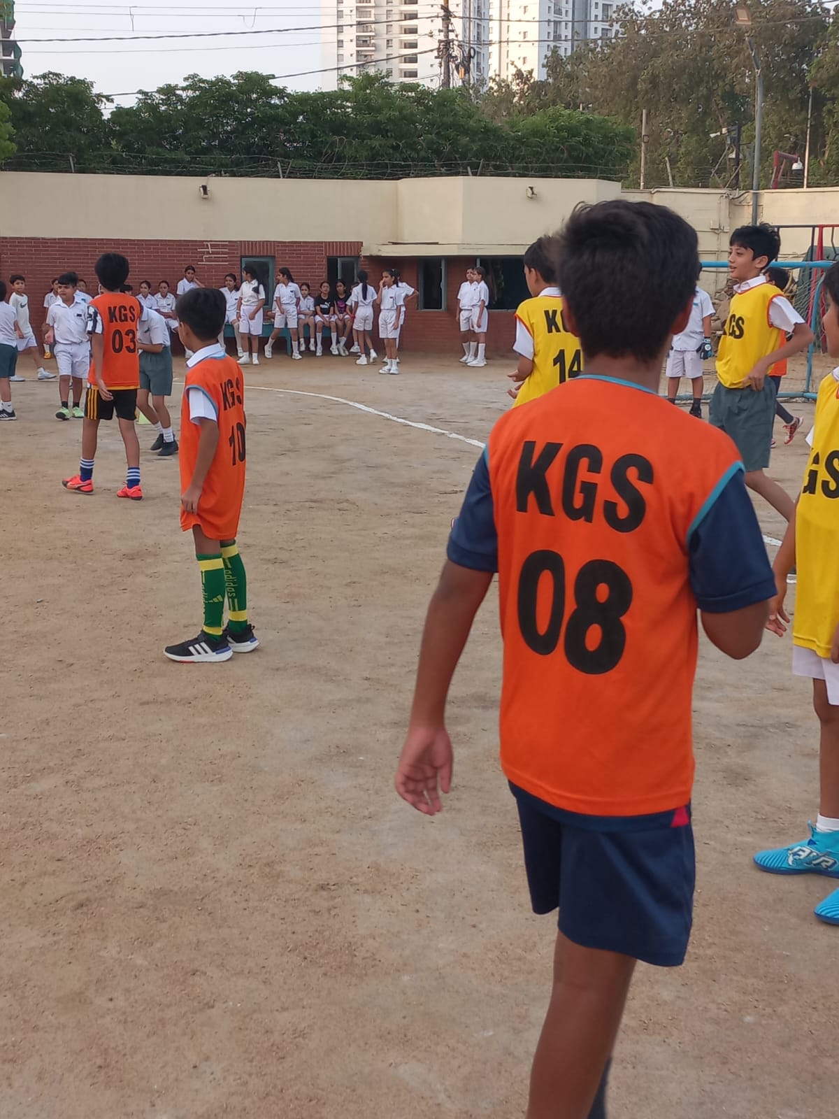 Trials for the first-ever JS Football Team – KGS – Karachi Grammar School