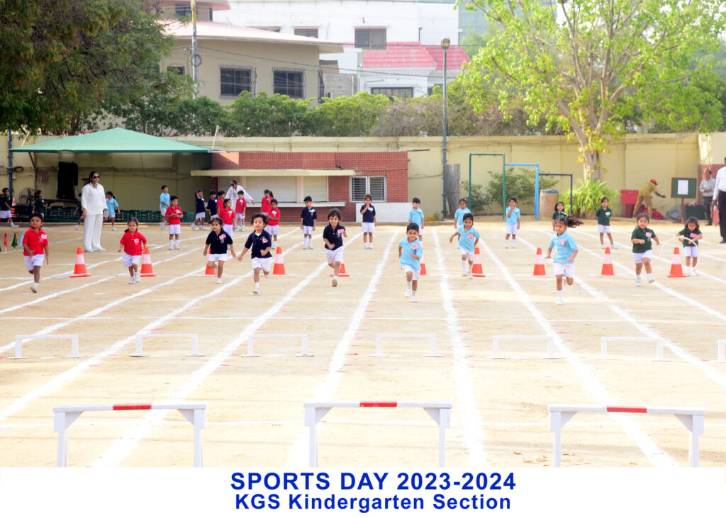 Kindergarten Section Annual Sports Day 2023 – KGS – Karachi Grammar School